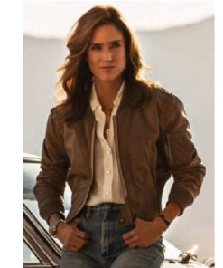 Jennifer Connelly Top Gun Maverick Cotton Jacket